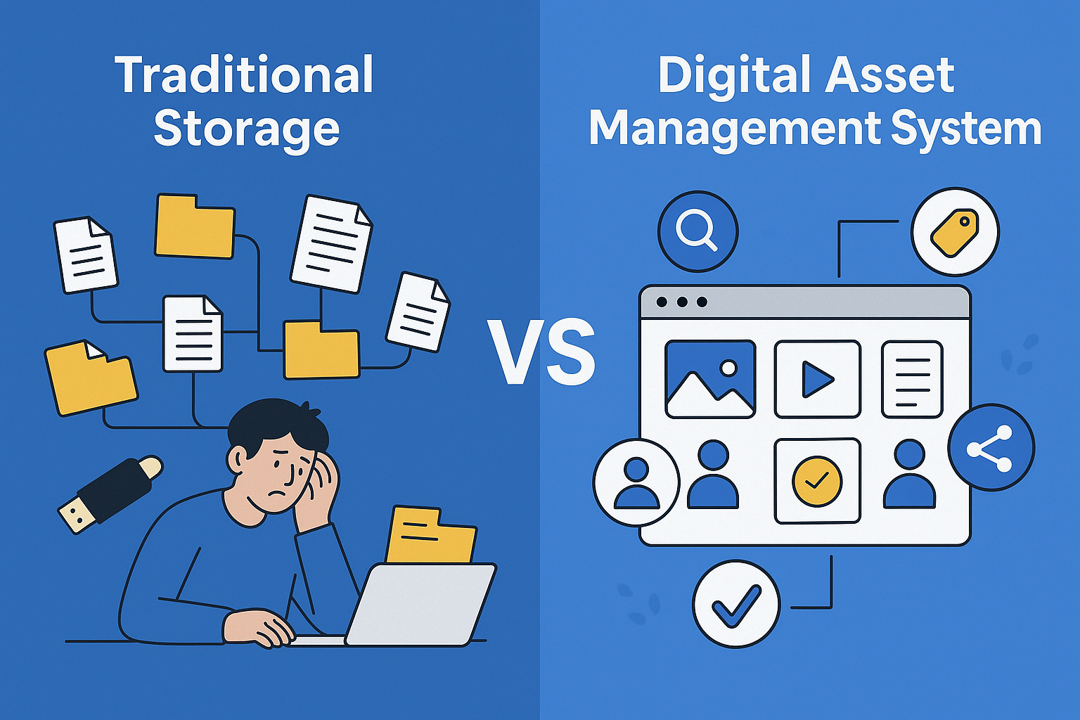 DAM vs Traditional Storage – SurgeryPlanet