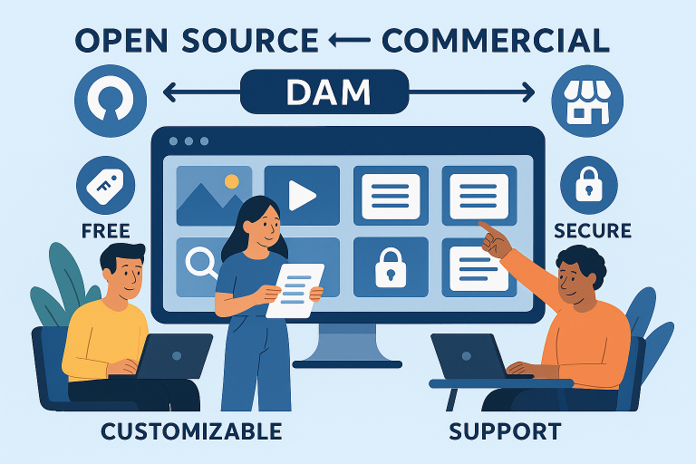 Open Source vs Commercial DAM Software: Pros, Cons & Use Cases ...